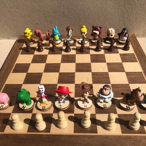 Toy Story Chess Set - Etsy