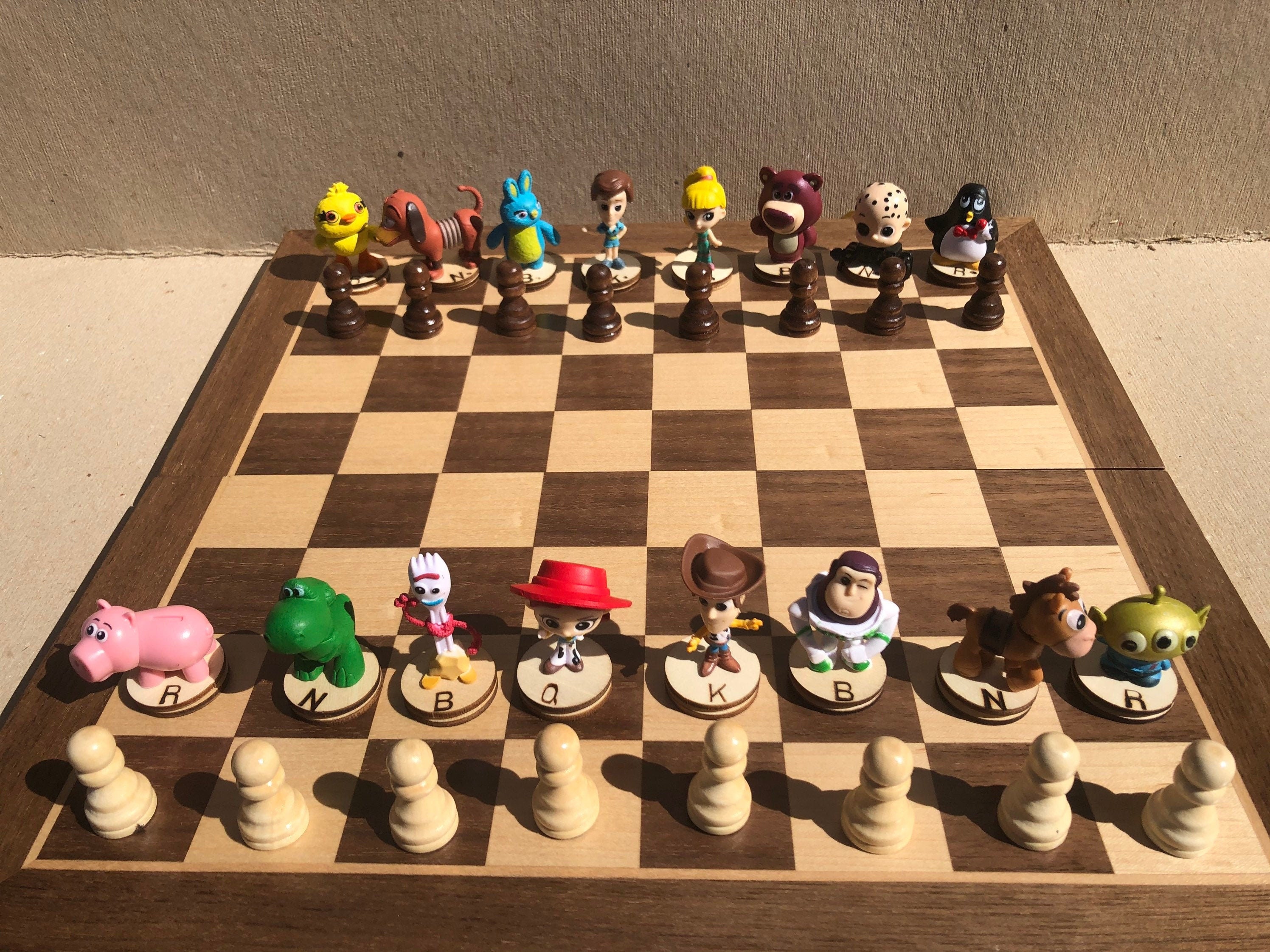Toy Story Chess Set - Etsy