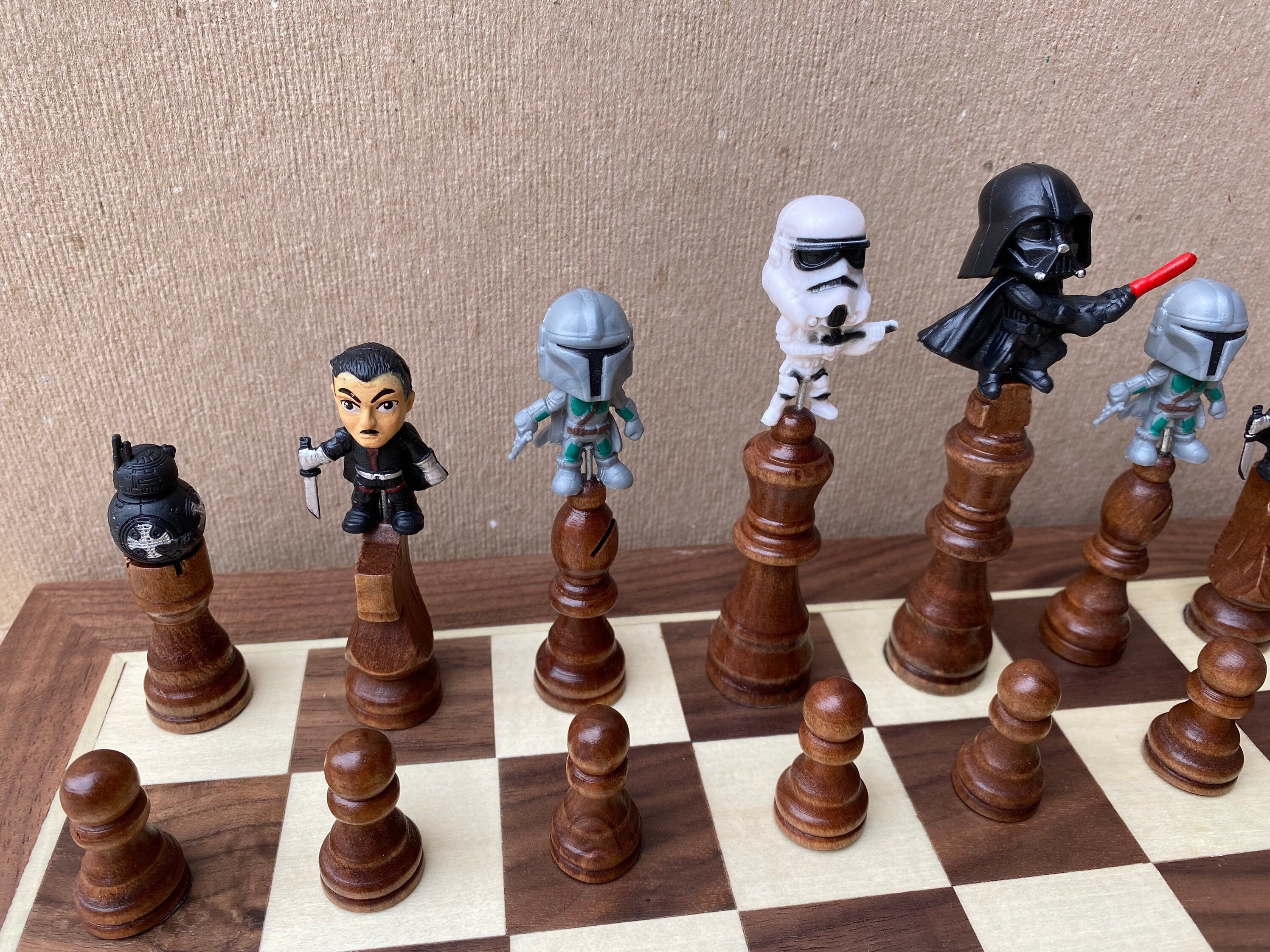 Star Wars Chess Set No. 4 - Etsy