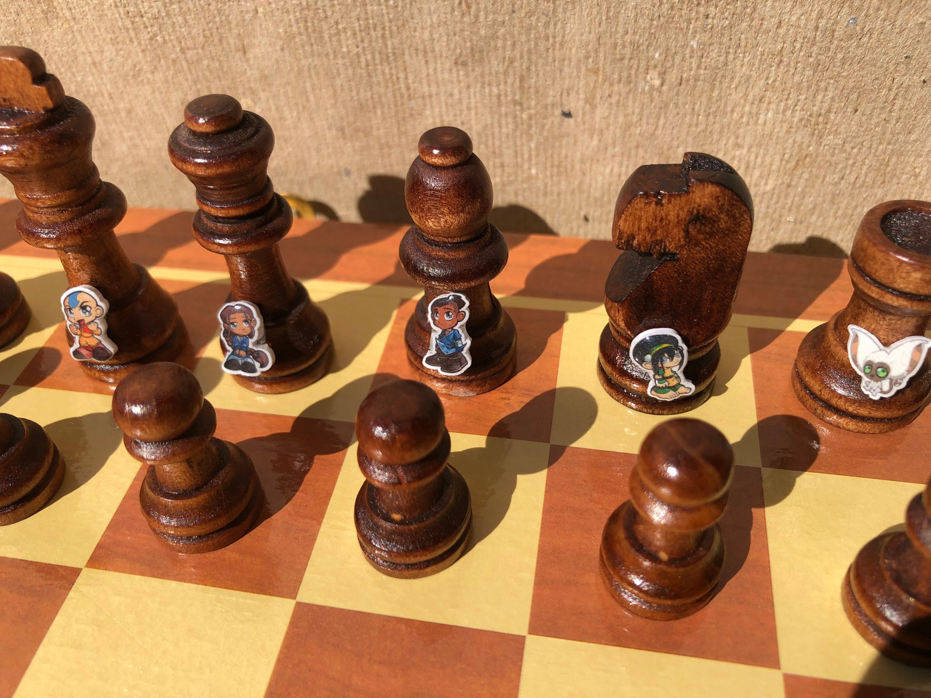 Avatar the last airbender chess set | Etsy