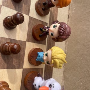 Hand Made Frozen Chess Set - Etsy