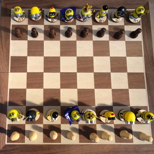Hand Made Minions Chess Set - Etsy