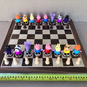 Pepper Pig Chess Set - Etsy