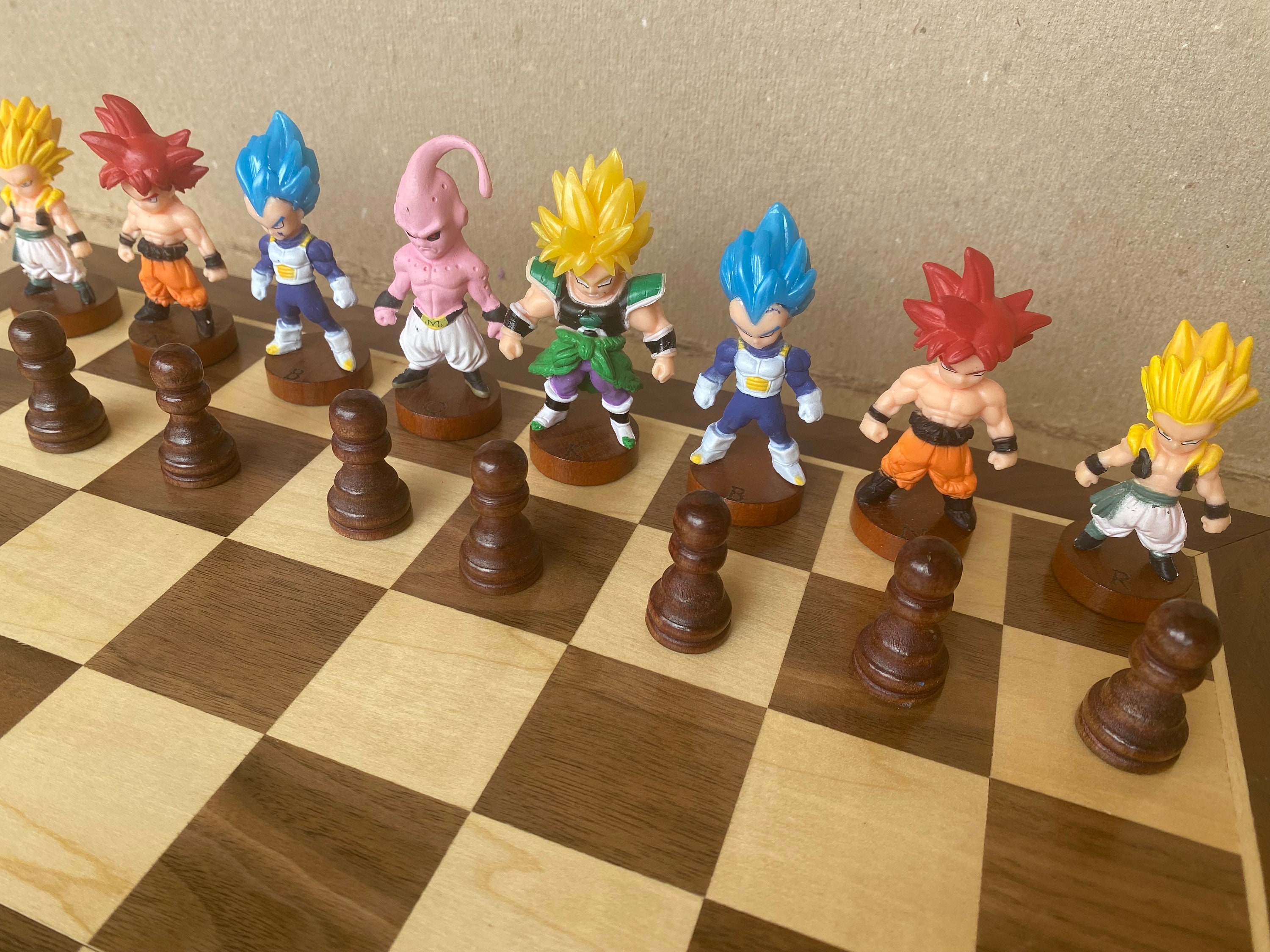 Dragon Ball Super 1 Chess Set - Etsy