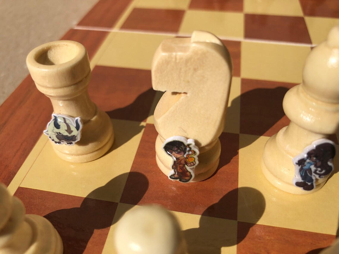 Avatar the last airbender chess set | Etsy