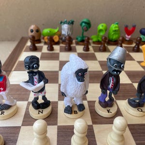 Plants Vs Zombies B Chess Set - Etsy Australia