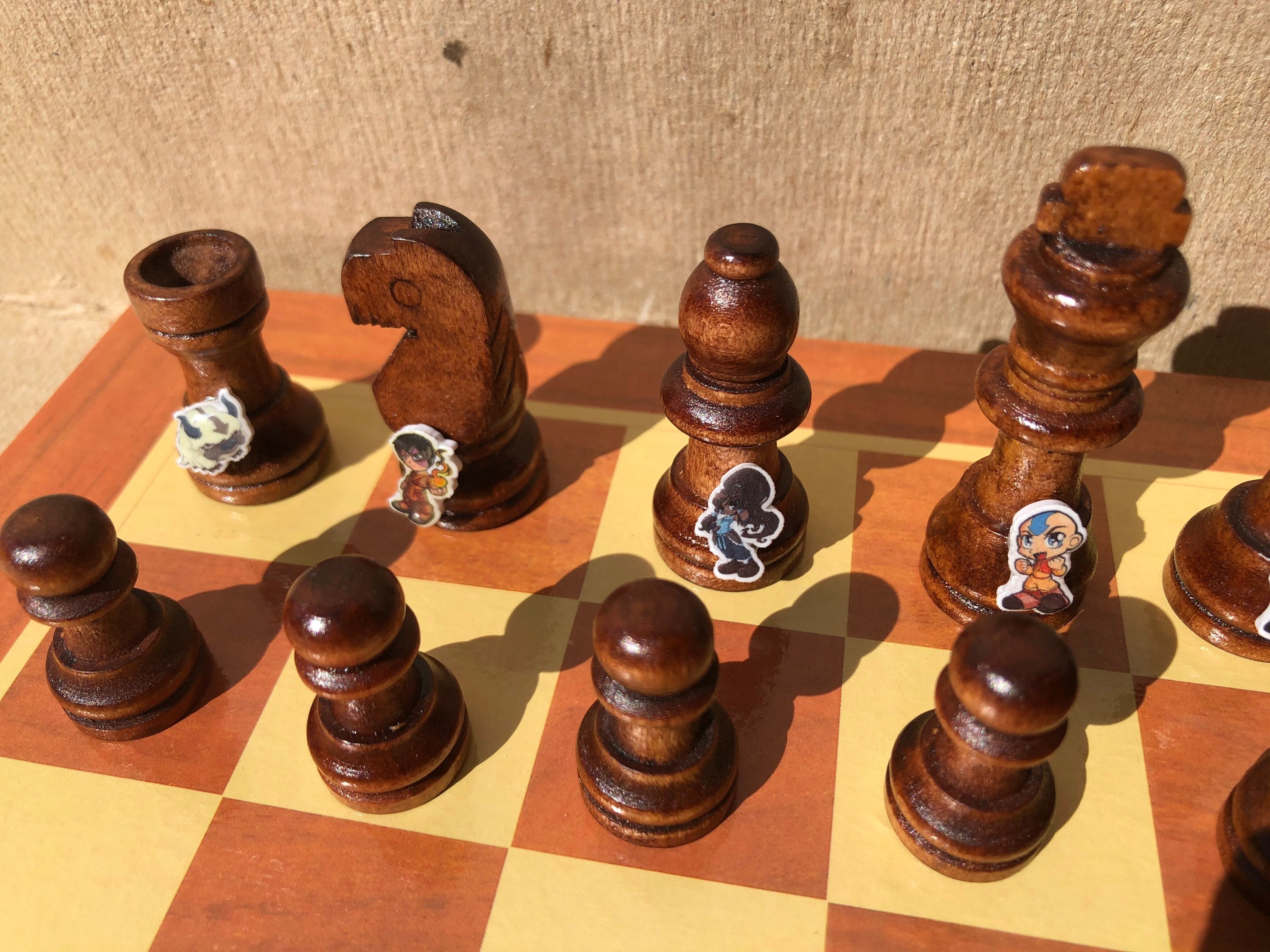 Avatar the last airbender chess set | Etsy