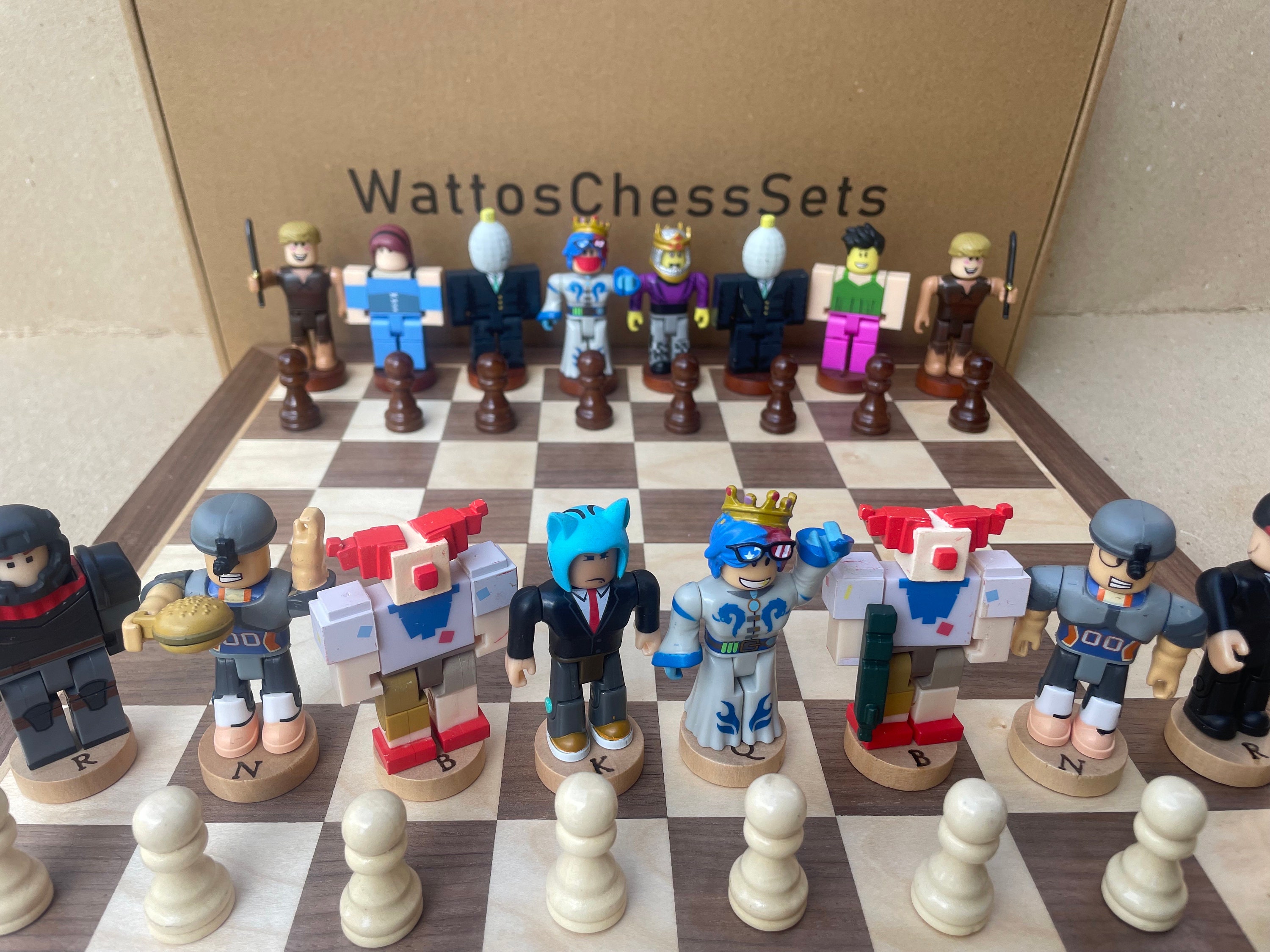 Roblox Chess Set - Etsy