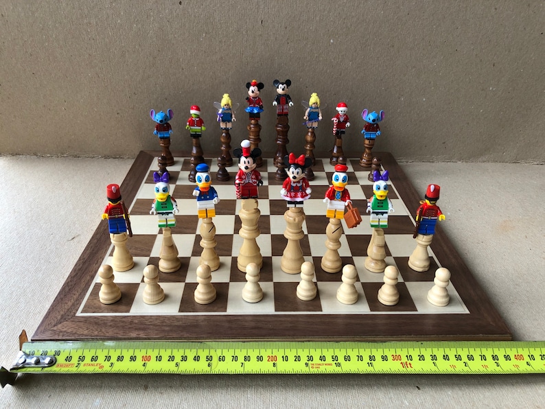 Disney Chess Set - Etsy