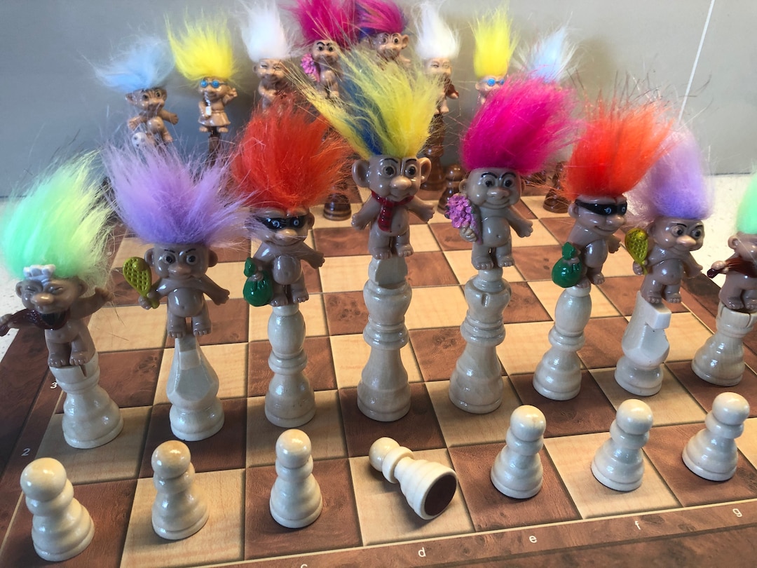 Trolls - Classic Chess Set - Etsy