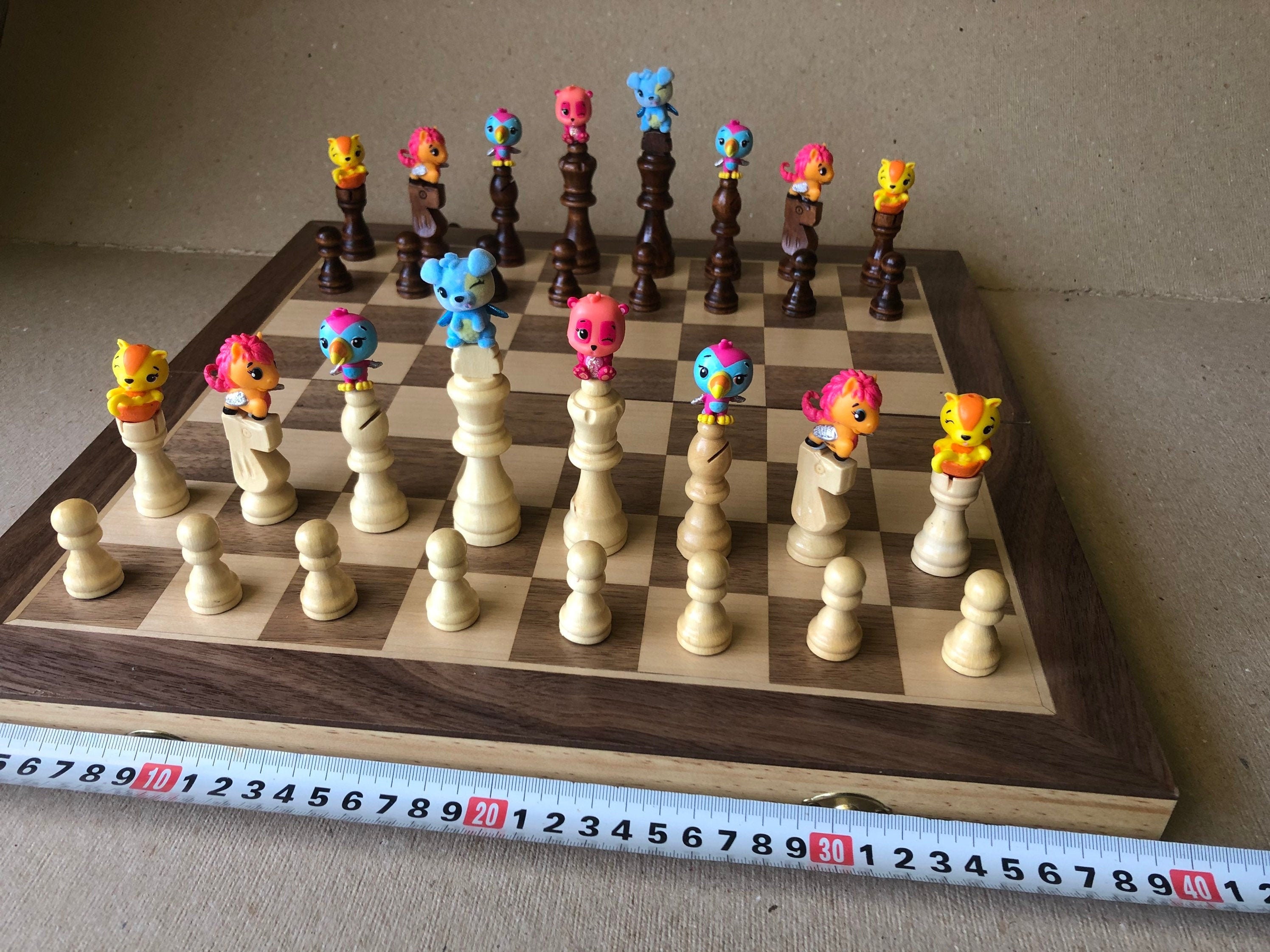 Pet Animal Chess Set 5 - Etsy