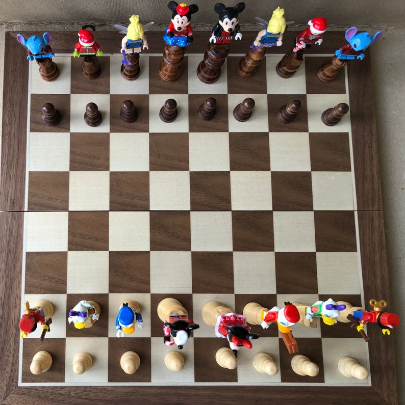 Disney Chess Set - Etsy