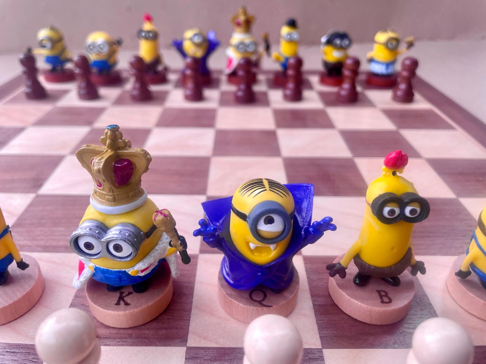 Hand Made Minions Chess Set - Etsy