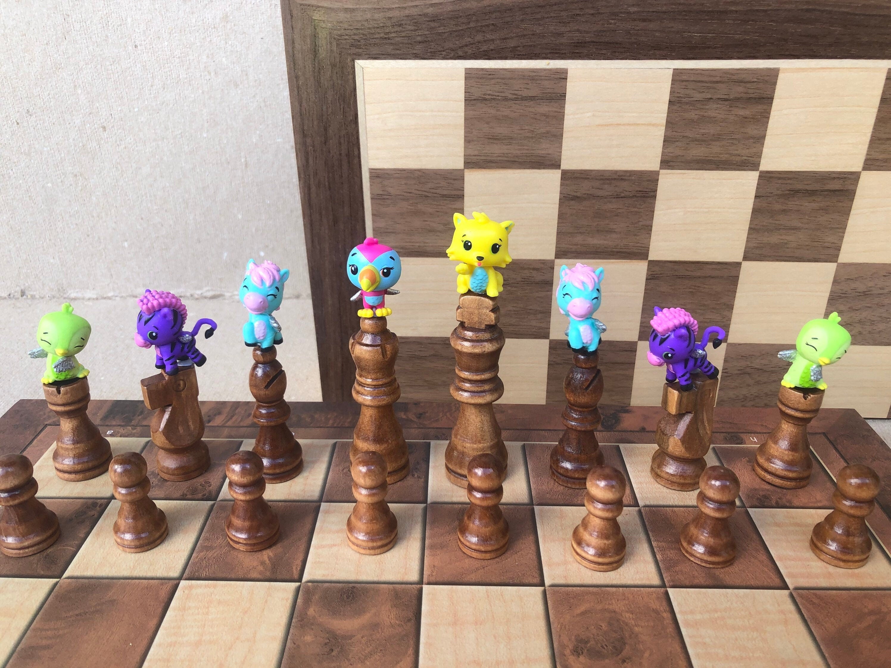 Pet Animal Chess Set 2 - Etsy