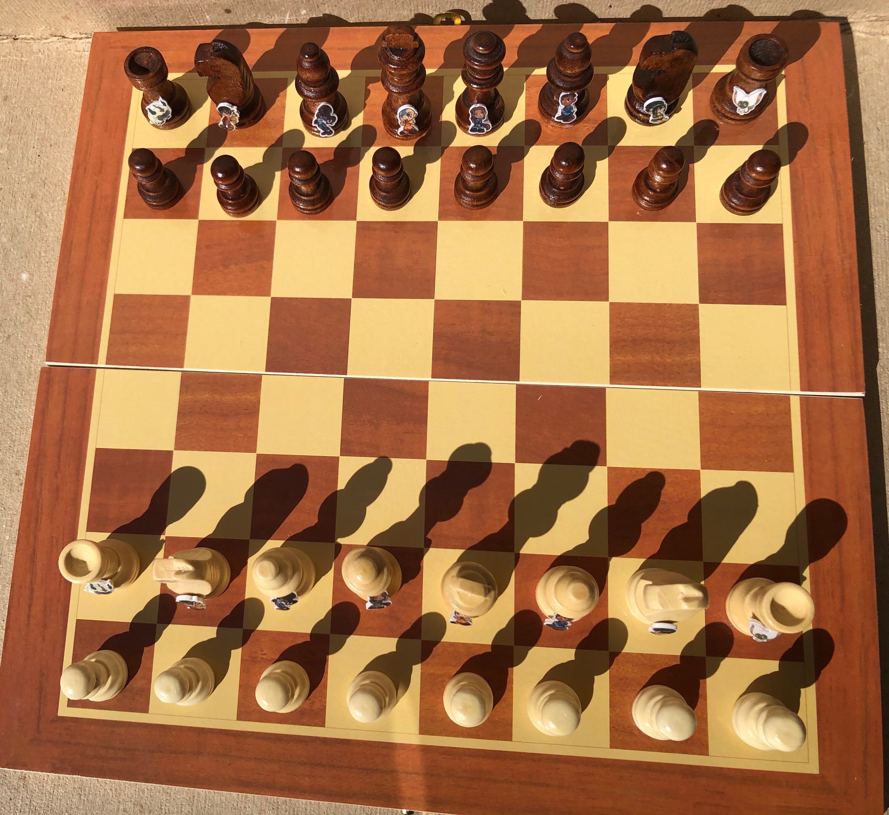 Avatar the last airbender chess set | Etsy