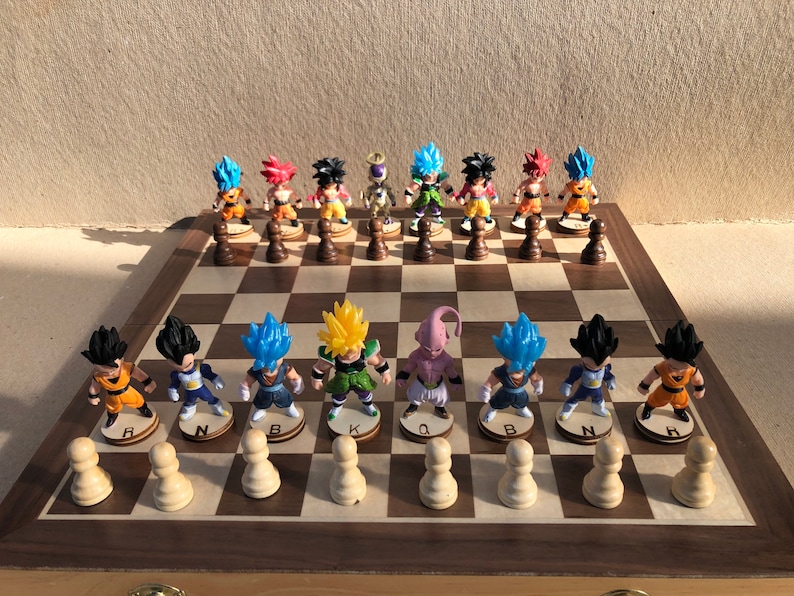 Dragon Ball Super 2 Chess Set - Etsy