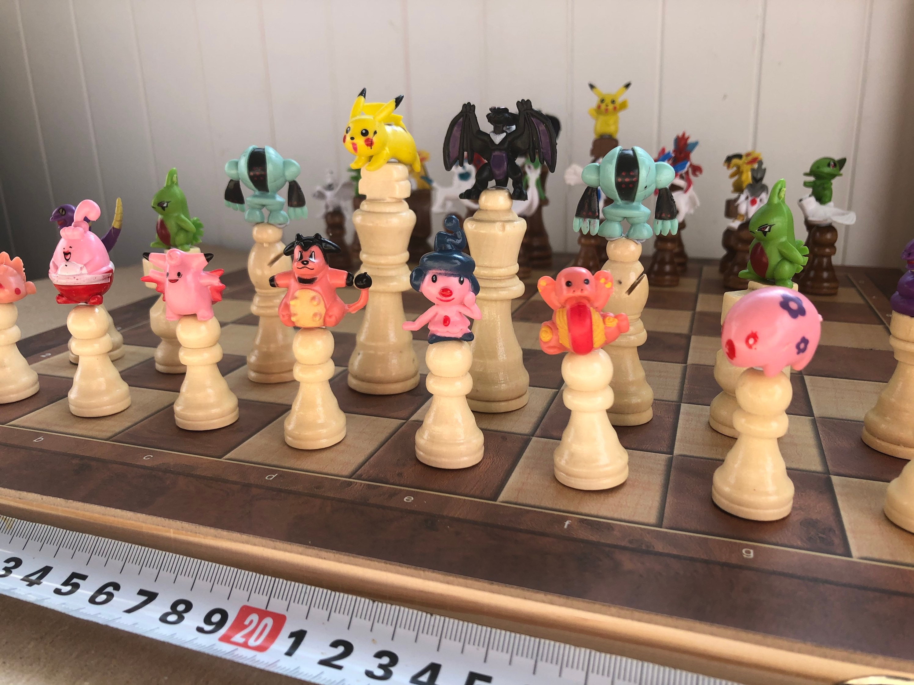 Pokemon chess set | Etsy