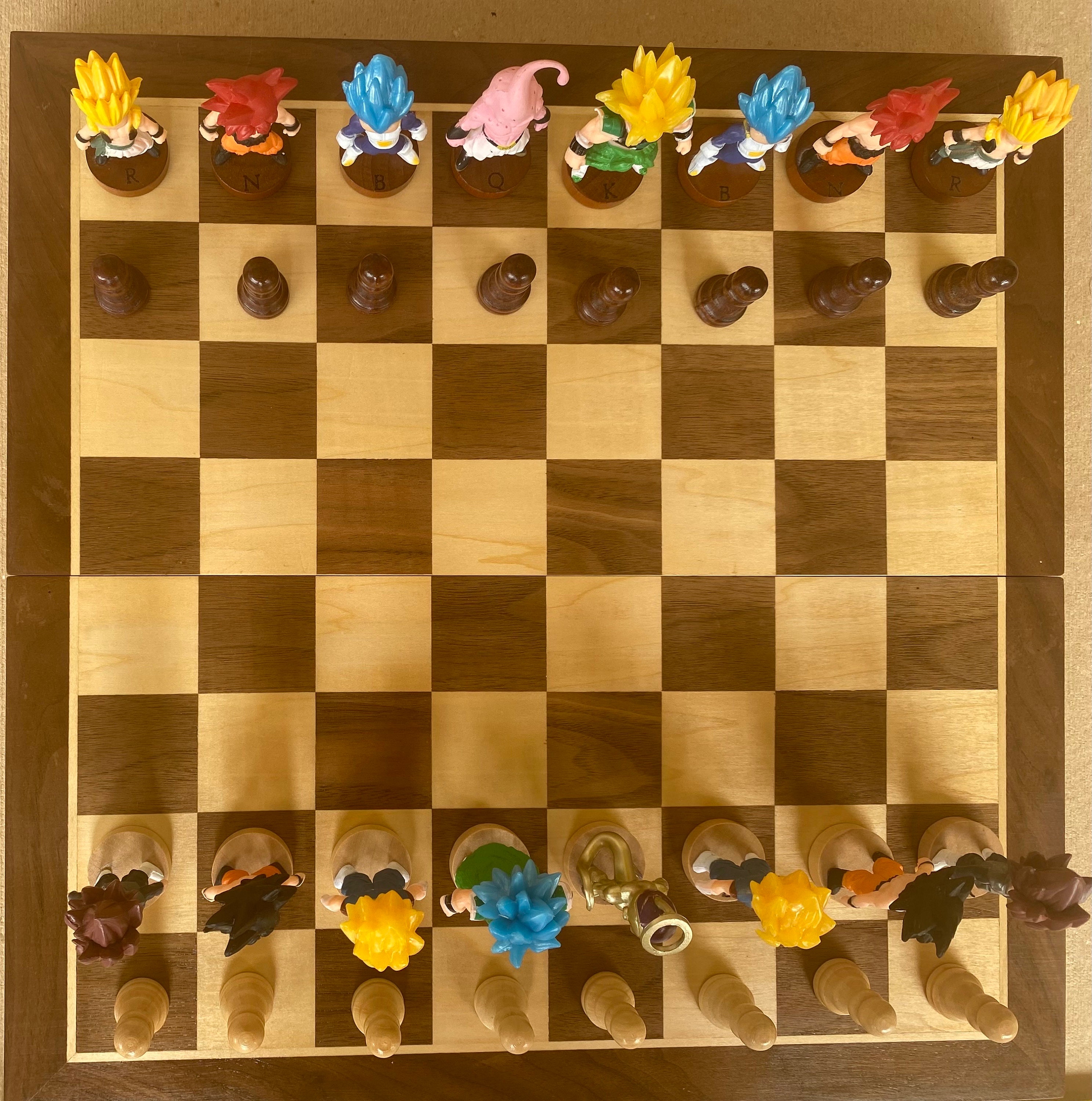 Dragon Ball Super 1 Chess Set - Etsy