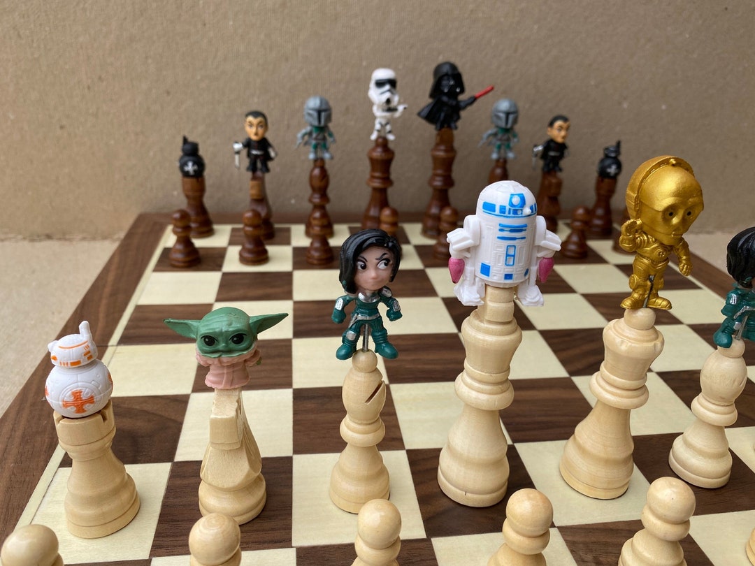 Star Wars Chess Set No. 4 - Etsy