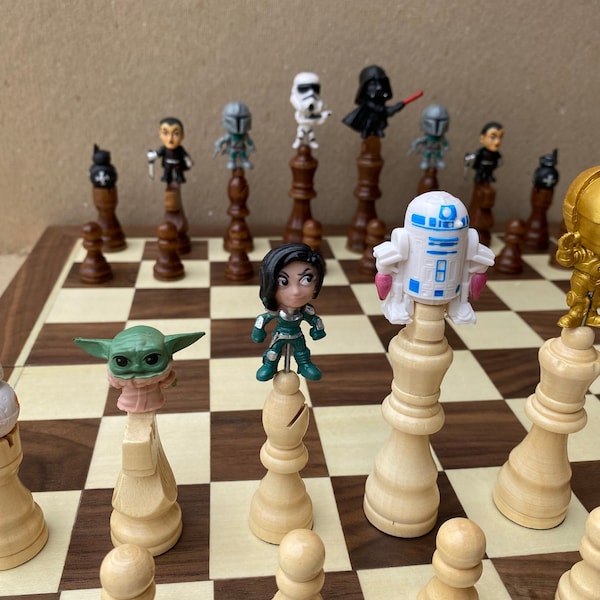 Starwars Chess Set - Etsy