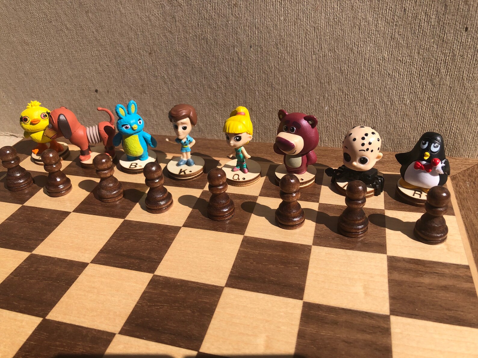 Toy Story chess set | Etsy