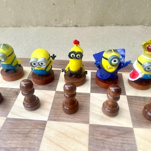Hand Made Minions Chess Set - Etsy