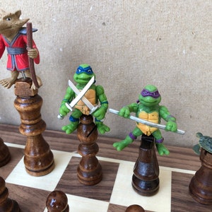TMNT Chess Set - Etsy