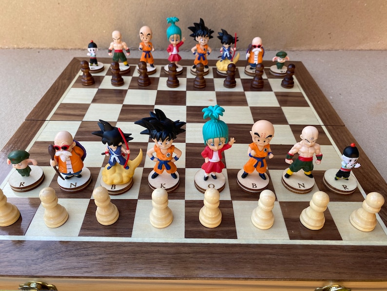 5 Dragon Ball Original Chess Set - Etsy
