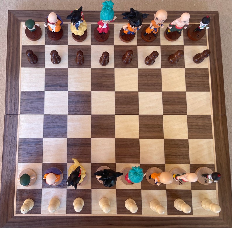 5 Dragon Ball Original Chess Set - Etsy
