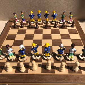 Fireman Sam Chess Set - Etsy