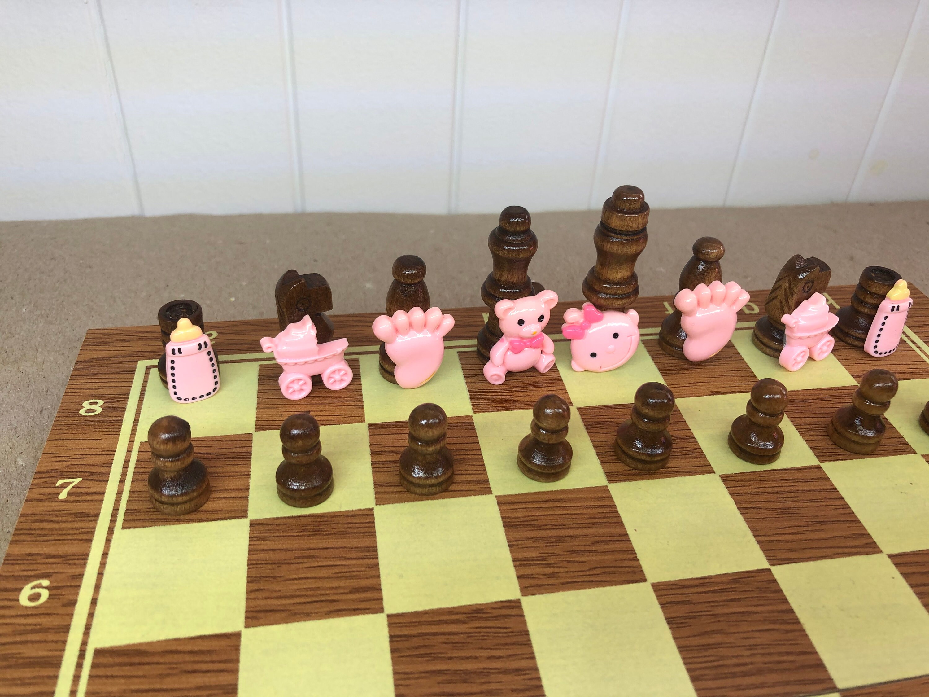 Baby Chess Set - Etsy