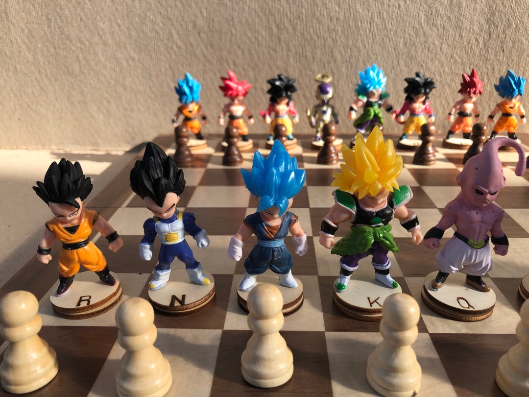 Dragon Ball Super 2 Chess Set - Etsy
