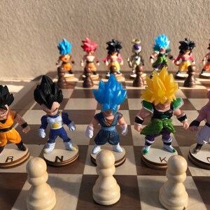 Dragon Ball Super 2 Chess Set - Etsy