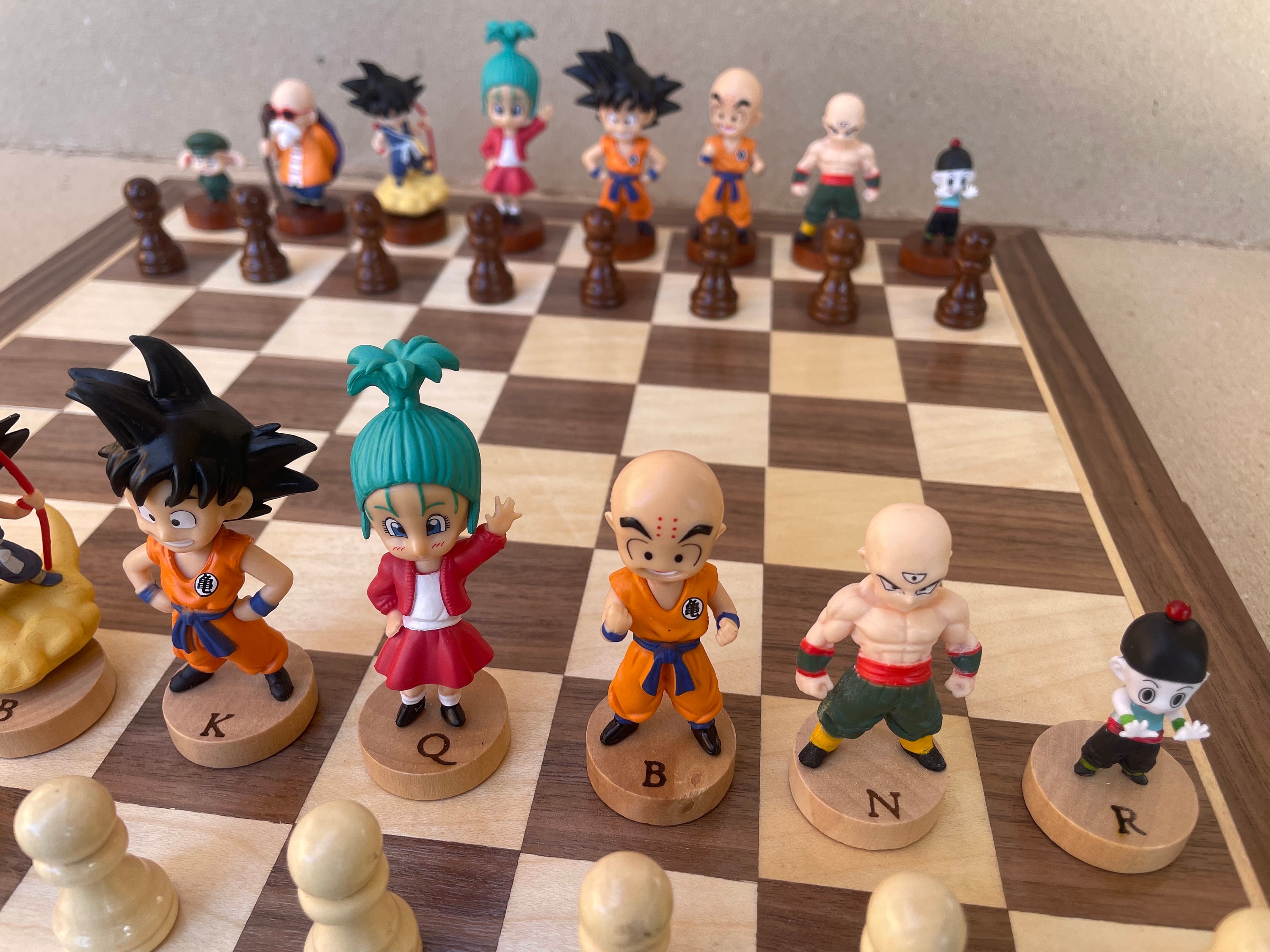 5 Dragon Ball Original Chess Set - Etsy
