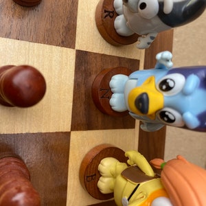 4 Bluey Chess Set - NEW - Etsy