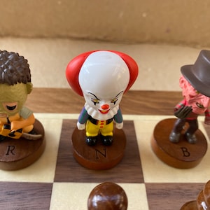 Horror Movie Chess Set - Etsy