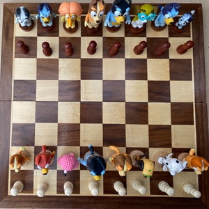 4 Bluey Chess Set - NEW - Etsy