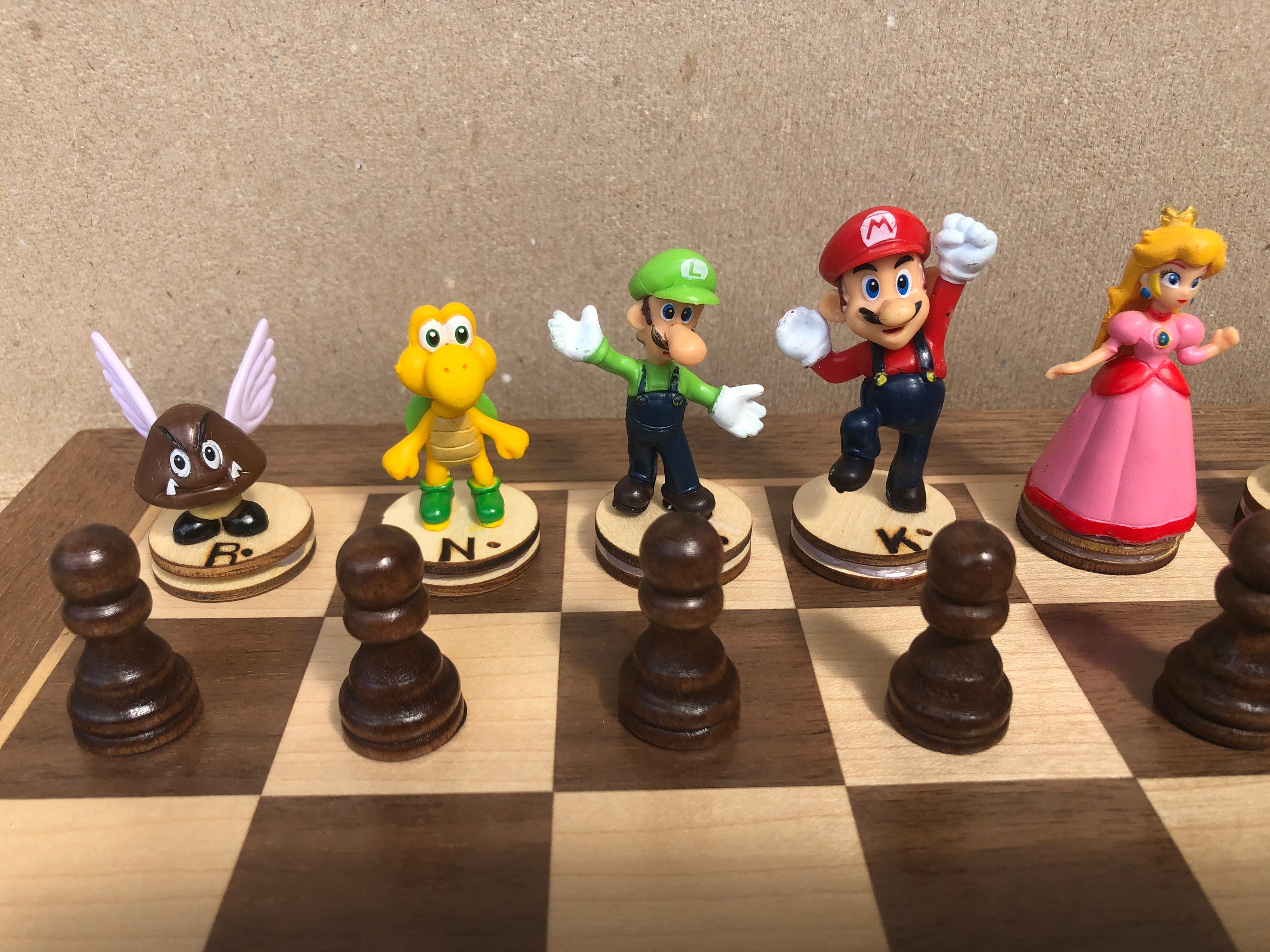 2 Zelda V Mario Chess Set - Etsy
