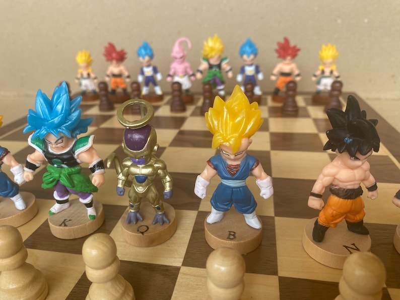 Dragon Ball Super 1 Chess Set - Etsy