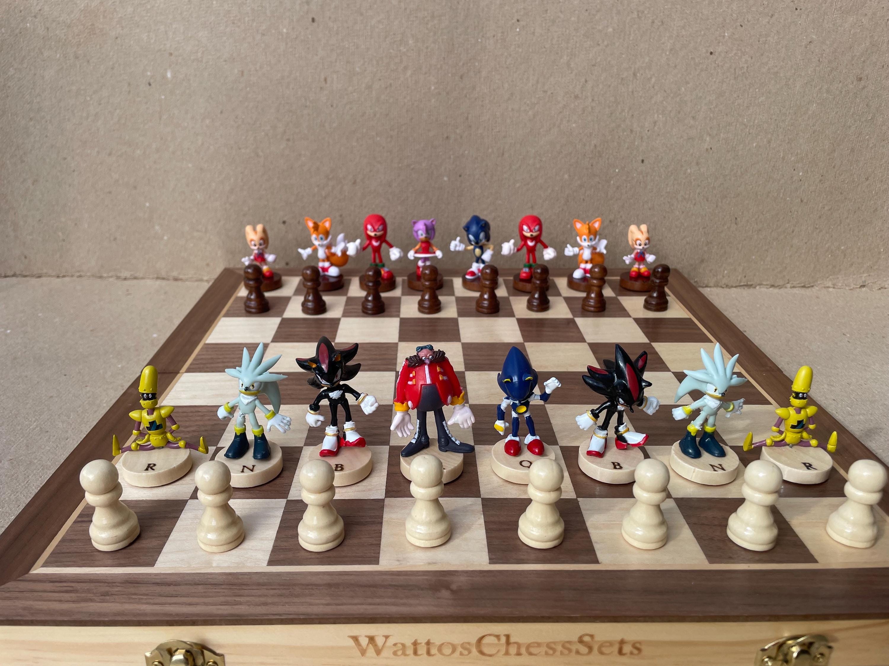Sonic the Hedgehog Chess Set A - Etsy