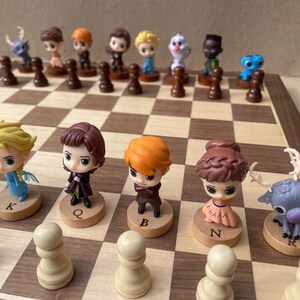 Hand Made Frozen Chess Set - Etsy