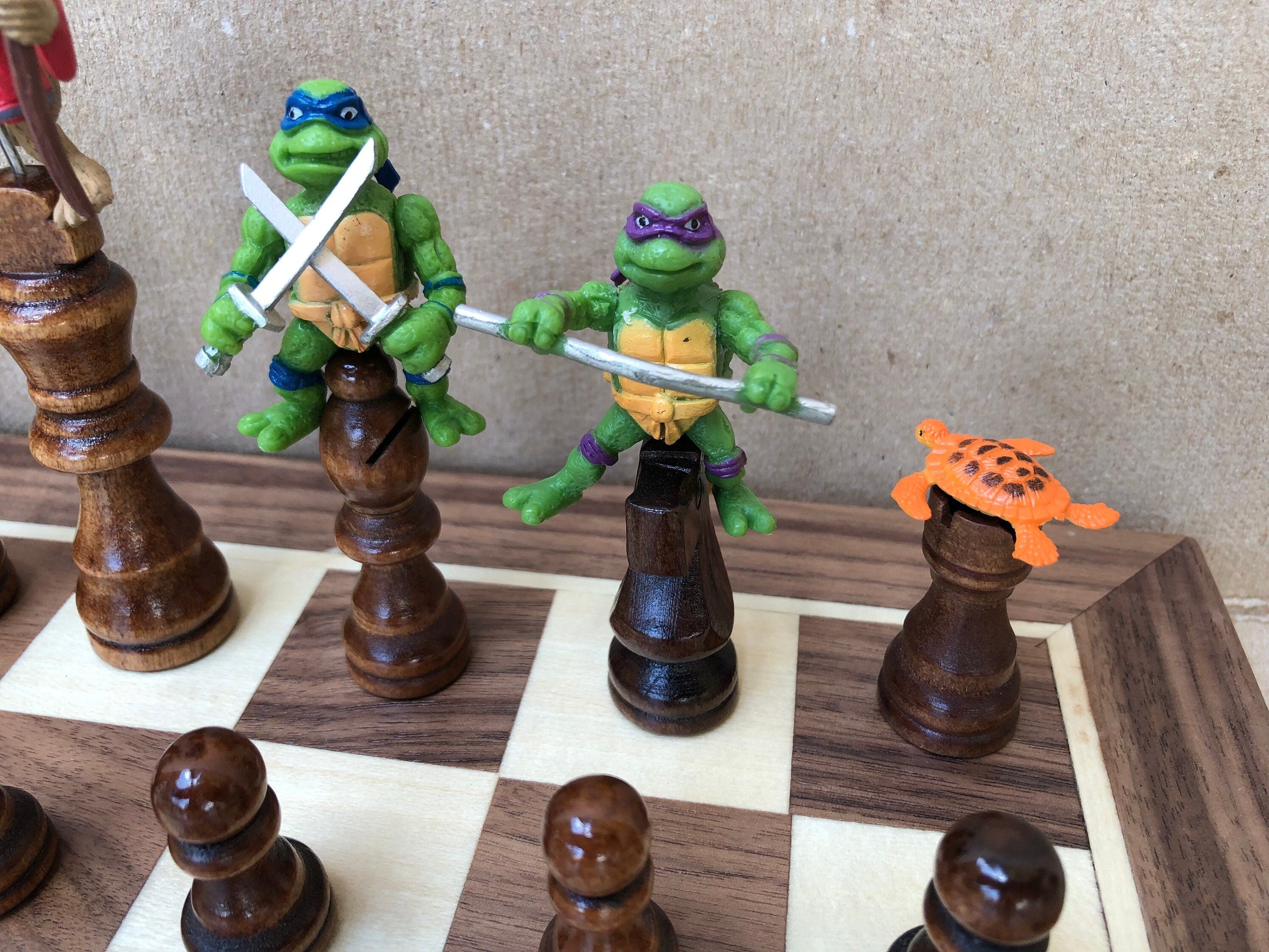 TMNT Chess Set - Etsy