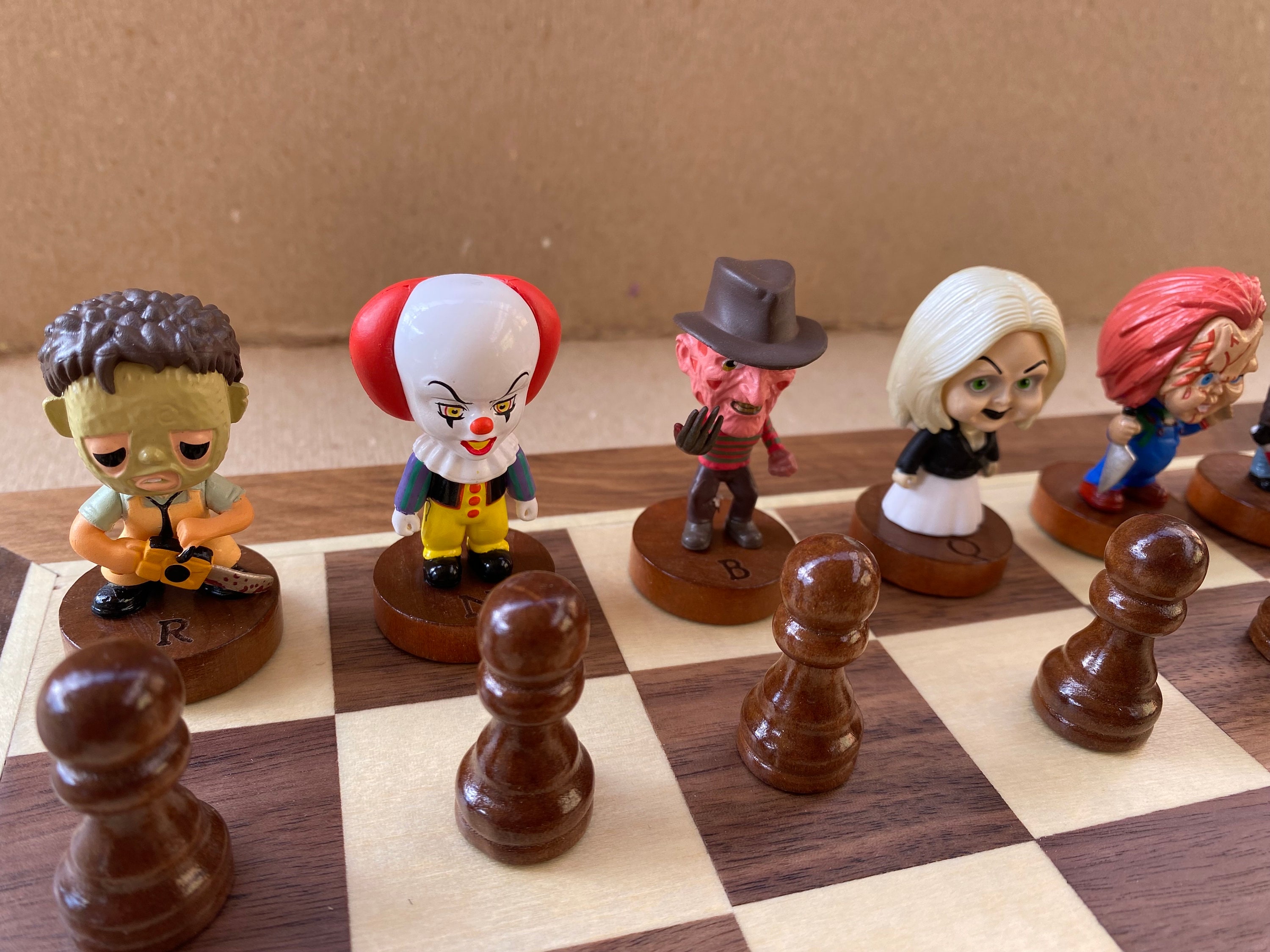 Horror Movie Chess Set - Etsy
