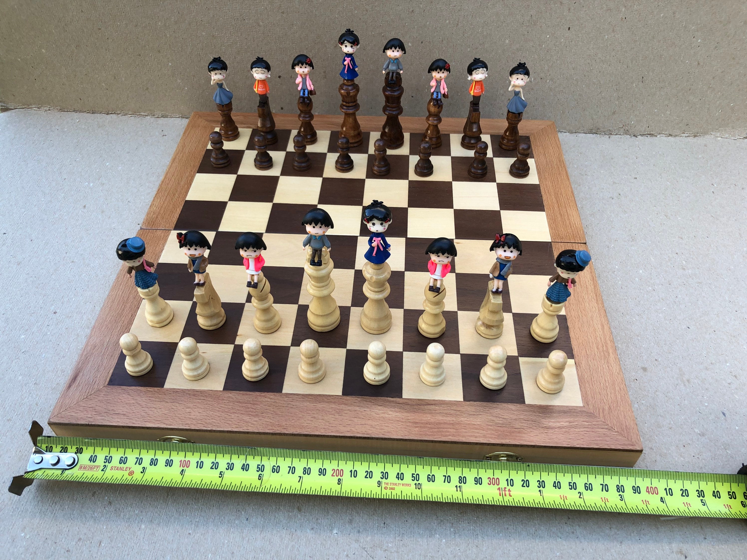 Chibi Maruko Chan Chess Set - Etsy UK