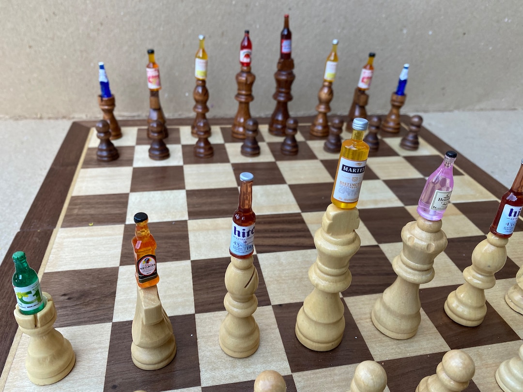 Drinking Game Chess Set No.1 - Etsy