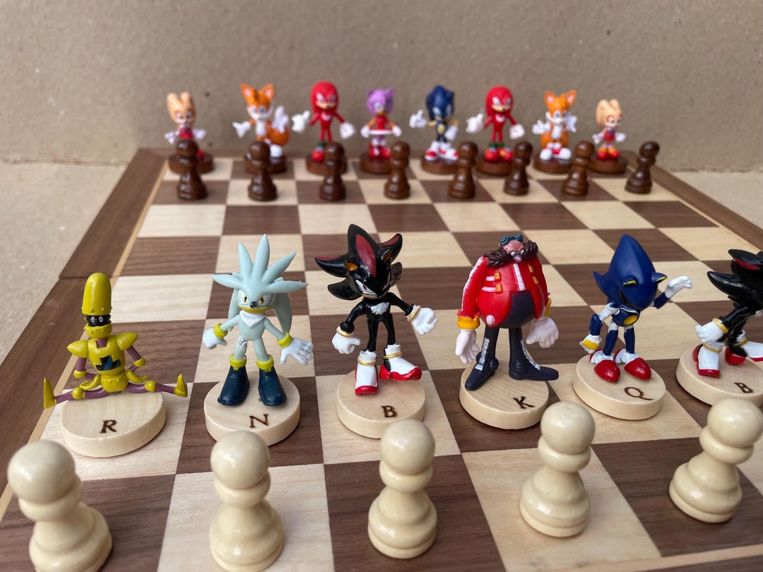 Sonic the Hedgehog Chess Set A - Etsy