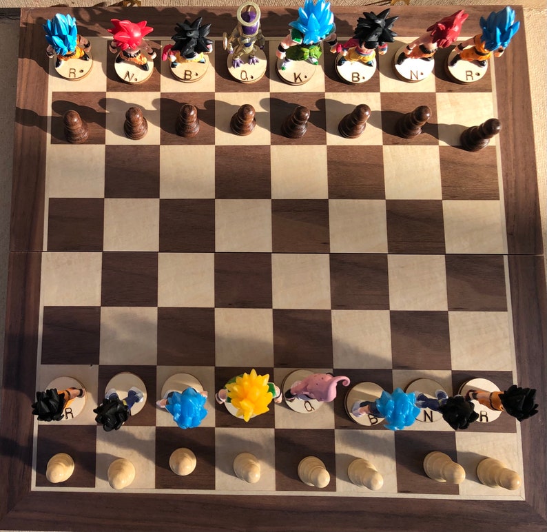 Dragon Ball Super 2 Chess Set - Etsy