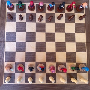 Super Hero Chess Set - Etsy