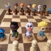 Hand Made Frozen Chess Set - Etsy