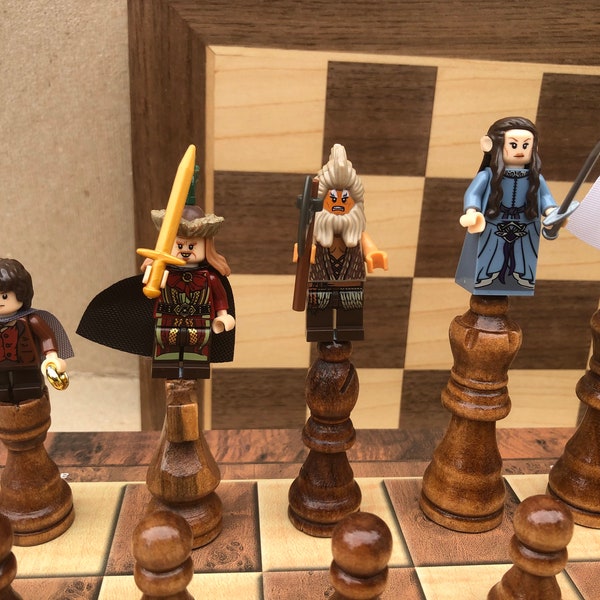 Lord of the Ring Chess Set - Etsy